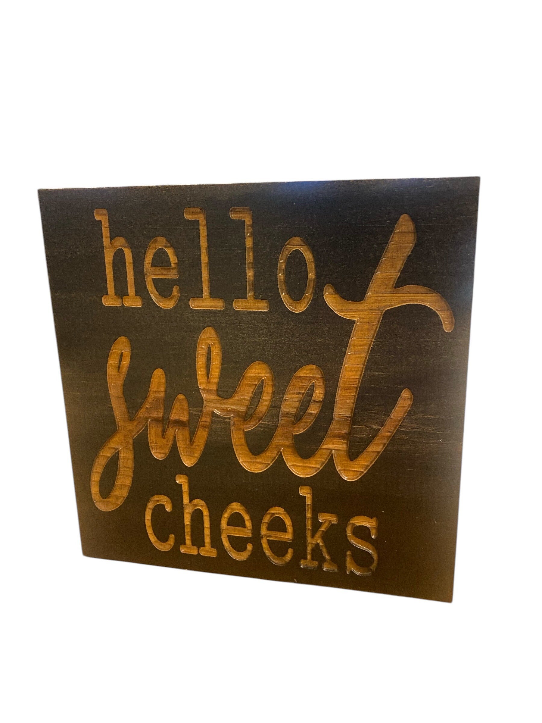 Old Goat Rustics ~ Hello Sweet Cheeks Bathroom Sign | The Big Moose ...